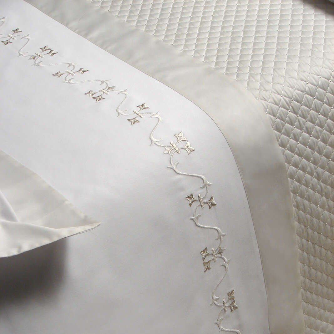 Vicky Coverlet by Dea Linens | Fine Linens