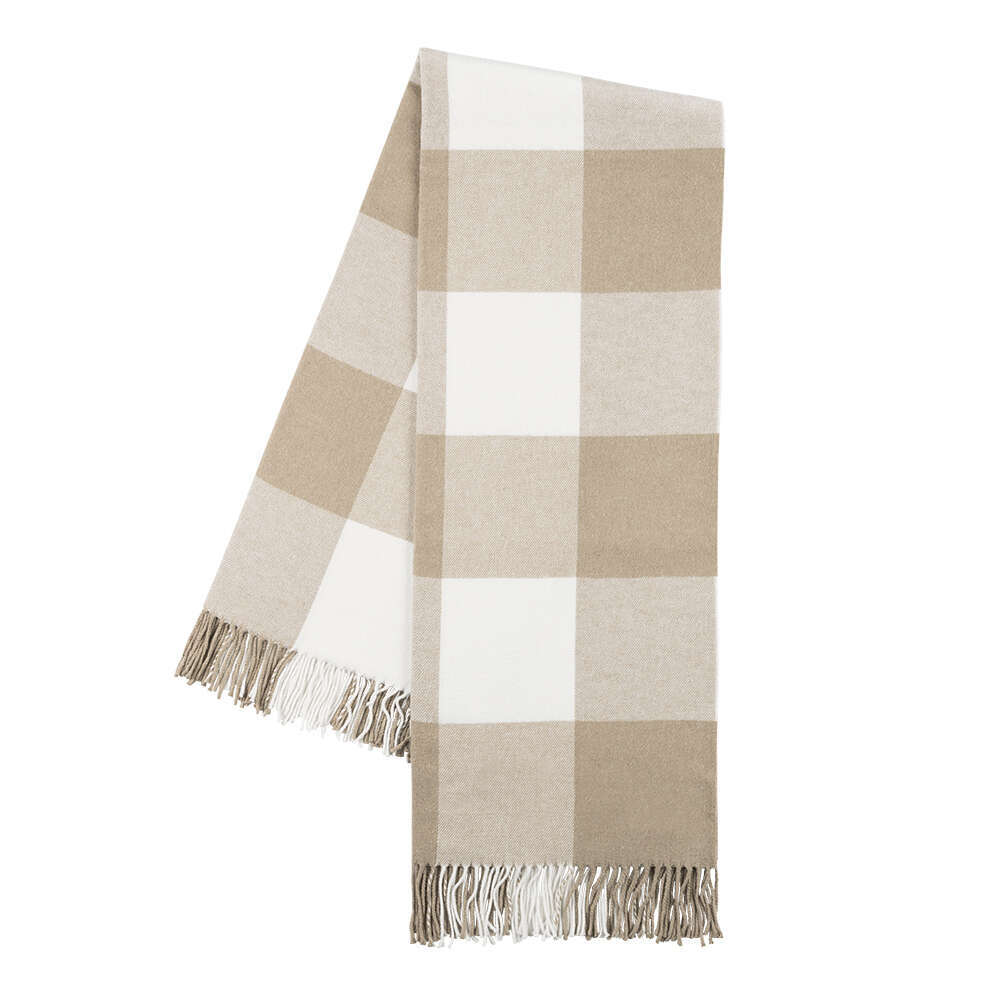 Buffalo Check Throws by Lands Downunder | Fine Linens