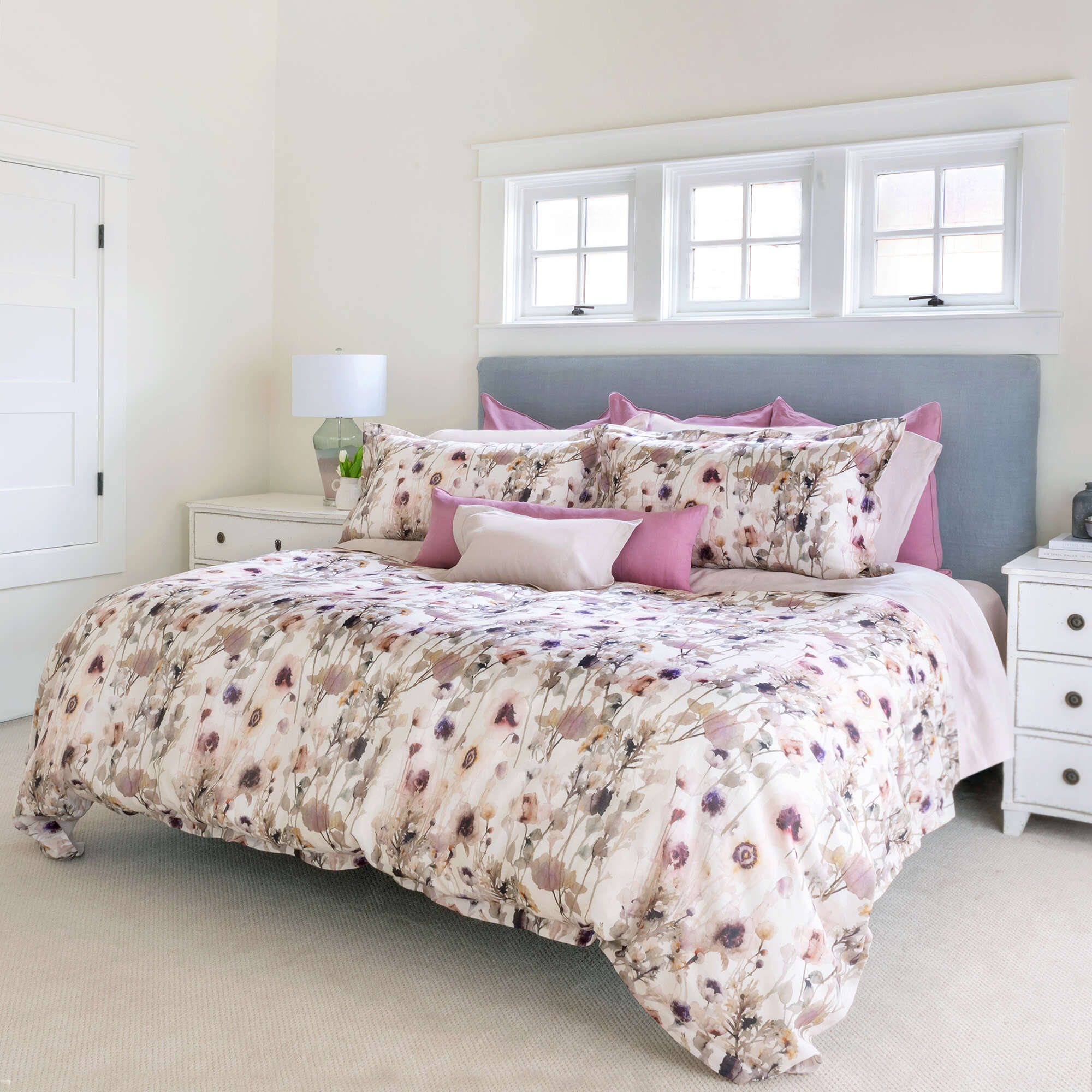 Persephone by St. Geneve Flat Sheet - Nicola | Fine Linens