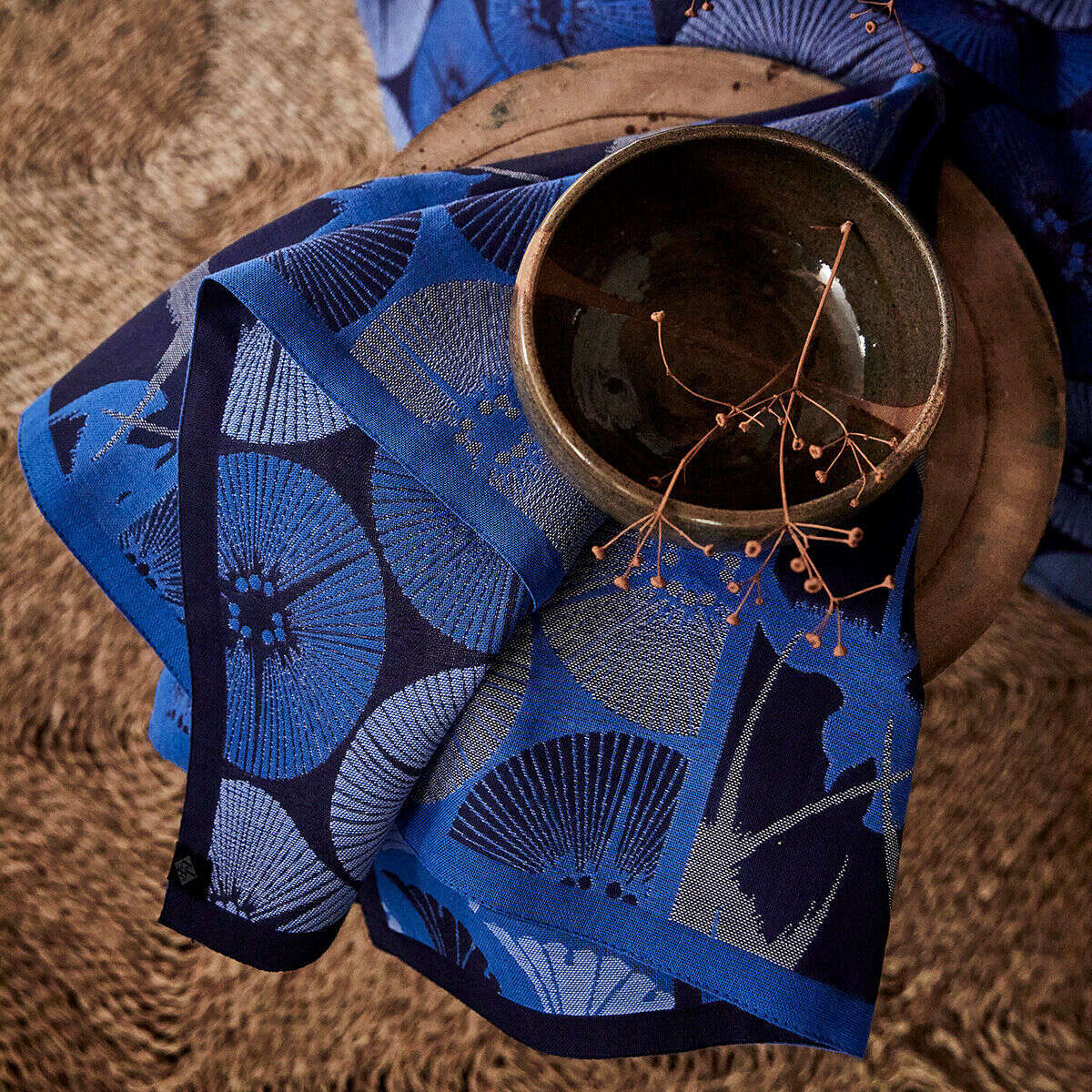 Yukata Tea Towel by Le Jacquard Francais | Fine Linens