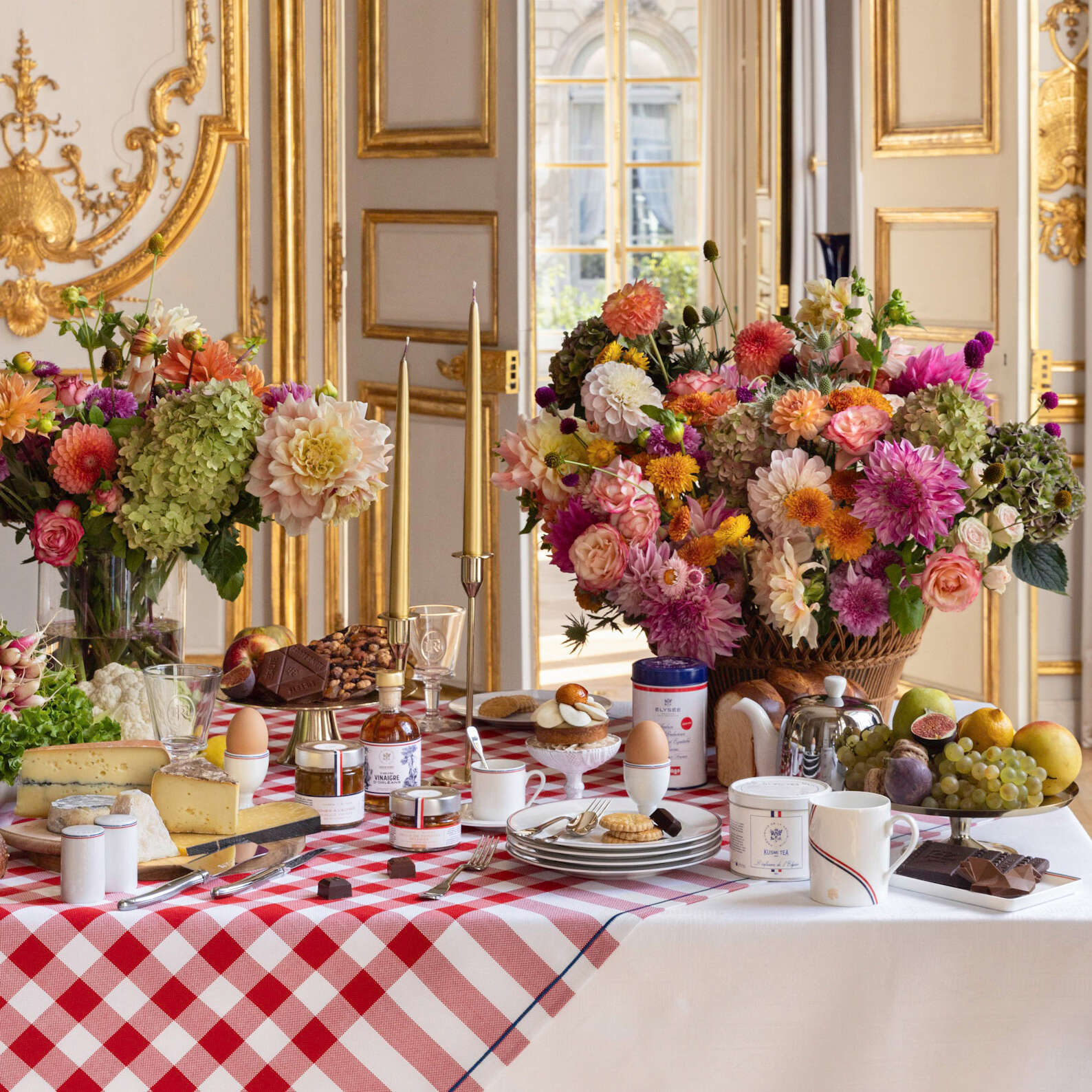 Bistrot Francais Table Linen by Le Jacquard Francais | Fine Linens