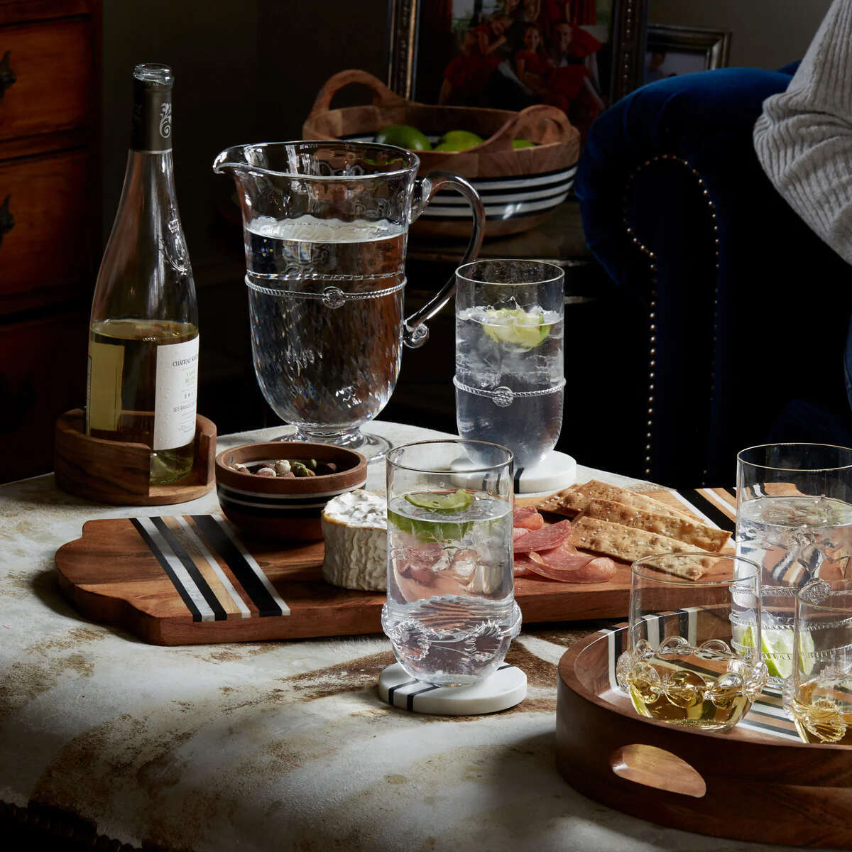 Graham Glass Pitcher By Juliska | Fine Linens