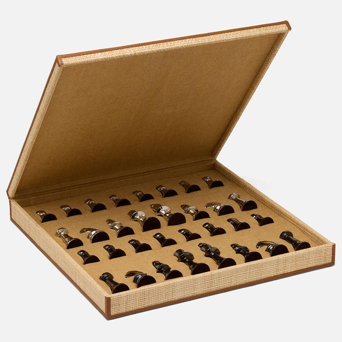 Hanford Chess Board by Pigeon & Poodle | Fine Linens