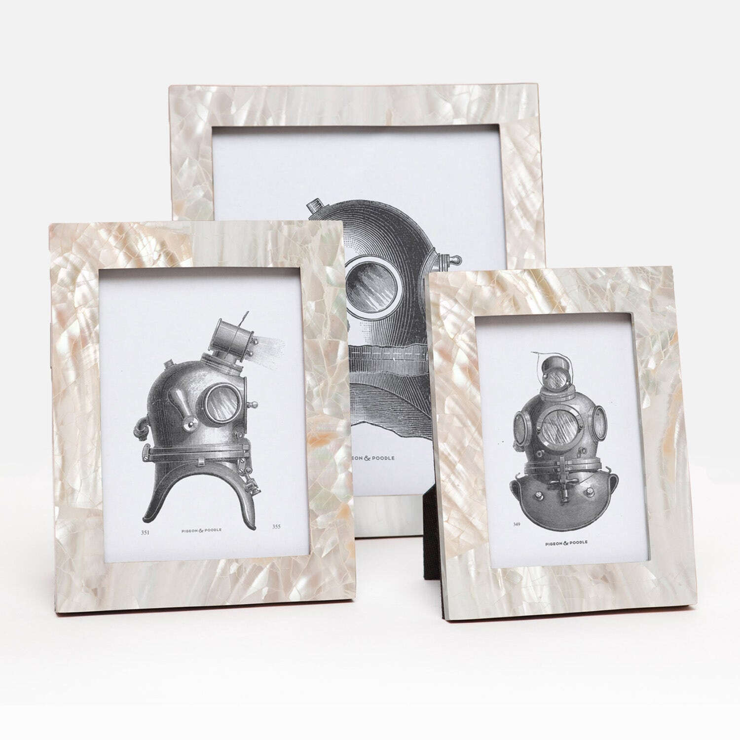 Aurora Frame by Pigeon & Poodle | Fine Linens