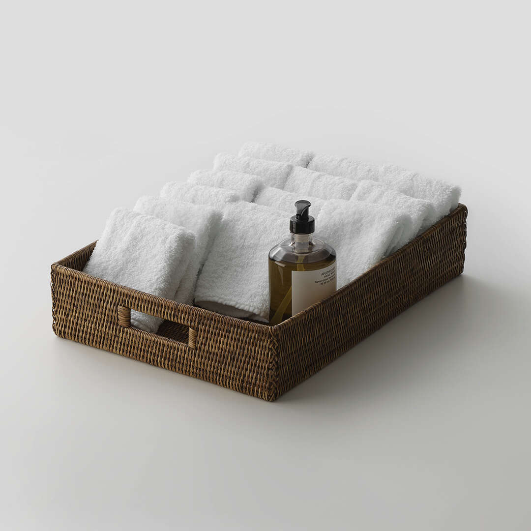 Basket Tray by Decor Walther | Fine Linens