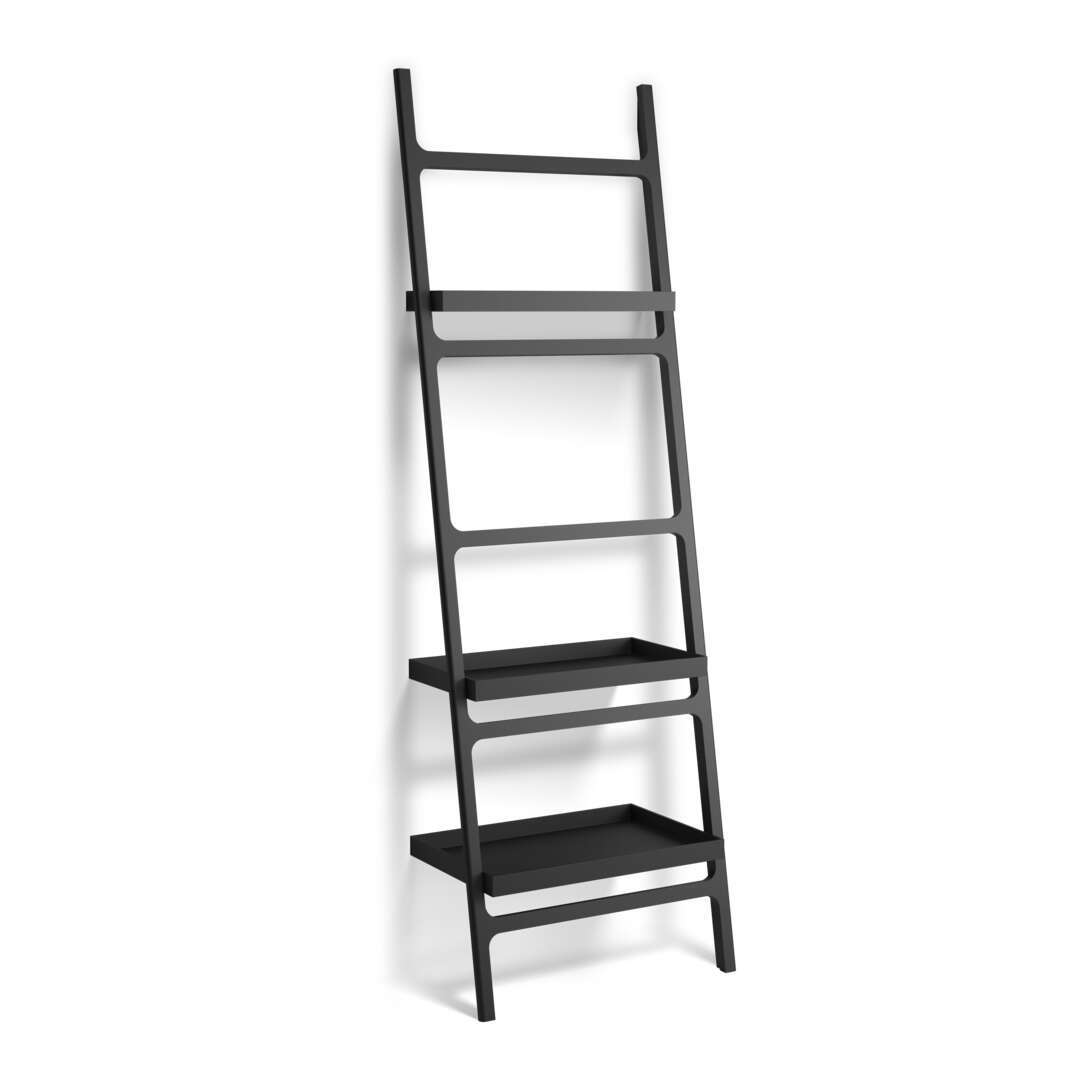 Black Stone Towel Ladder by Decor Walther | Fine Linens