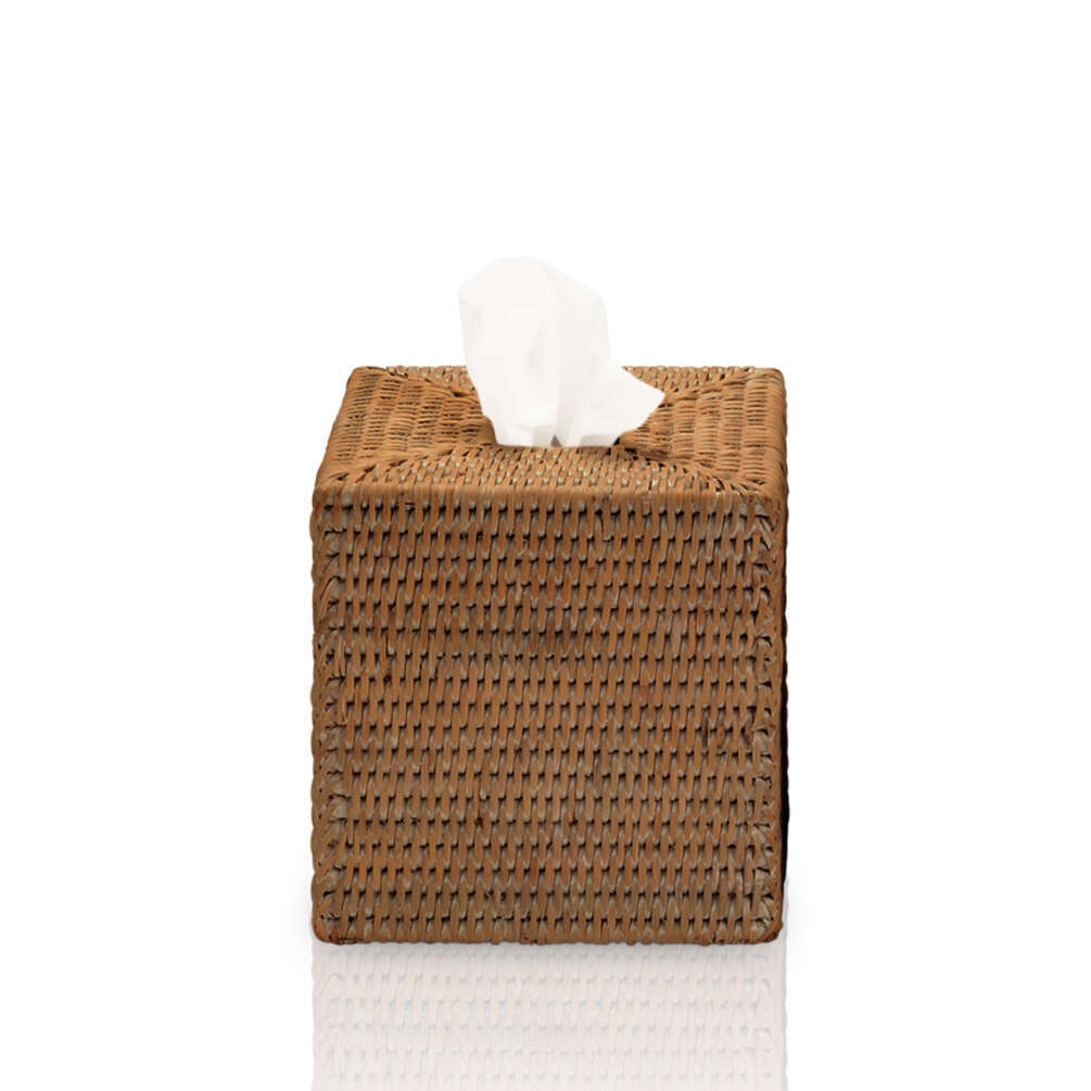 Basket Tissue Box by Decor Walther | Fine Linens