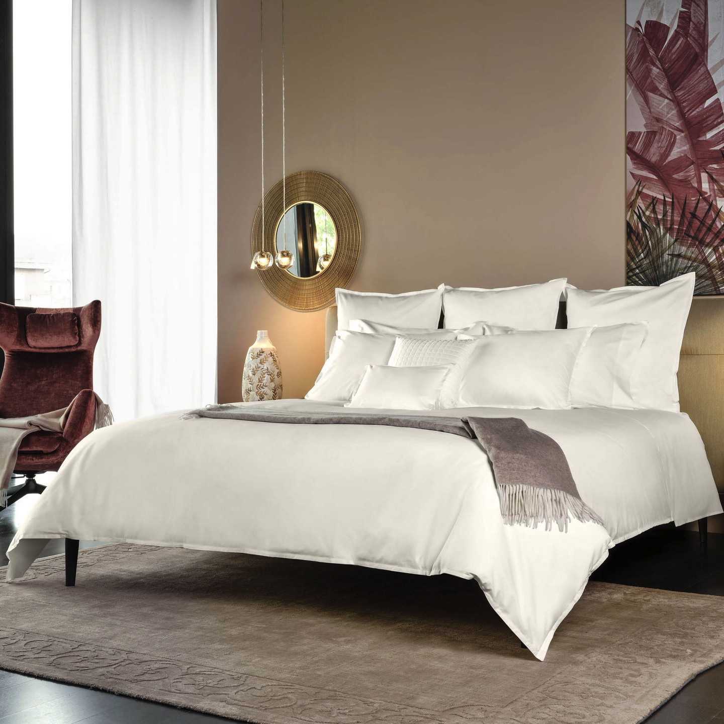 Lineare Sateen by Signoria Firenze | Fine Linens