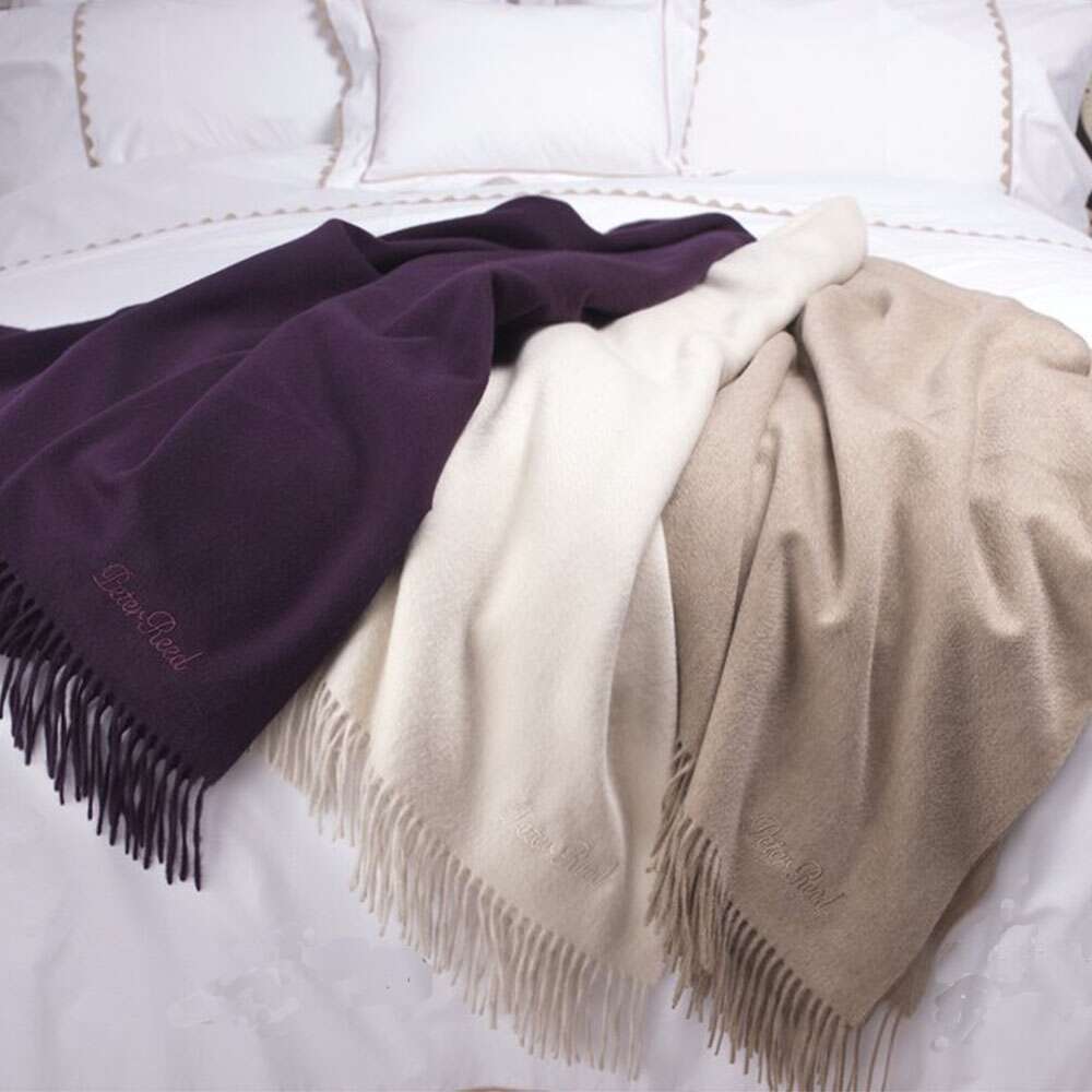 Cashmere Throw By Peter Reed | Fine Linens