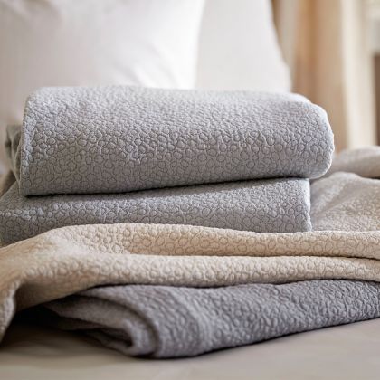 Gobi Matelasse by SDH Duvet Cover | Fine Linens
