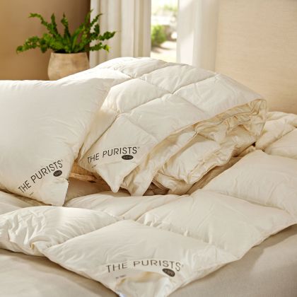 Down 14" Box Comforter by SDH-The Purists | Fine Linens