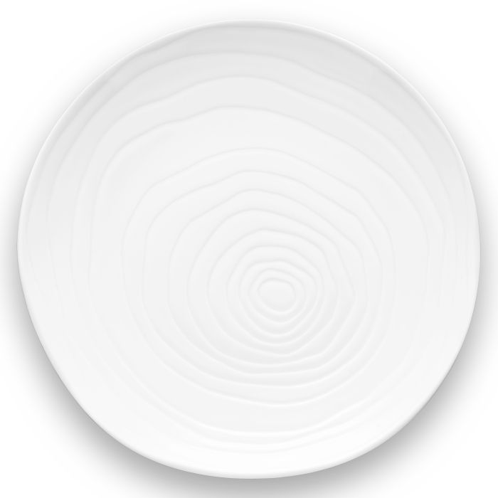 Teck Plates by Pillivuyt Dinner Plates 11 (Set of 4) - White | Fine Linens